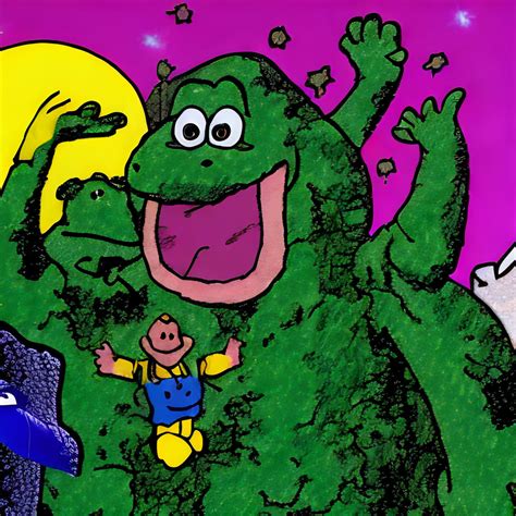 Dreamup Wish Barney Destroys Earth By Surnthing On Deviantart