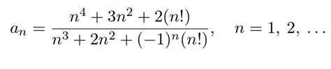 Solved Determine If The Sequence Converges If It Does Find Chegg