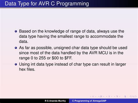 L12 C Language Programming Of Atmega328 P Pdf Programming Languages