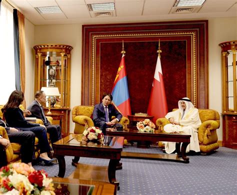 Шадар сайд Т Доржханд Бахрайны Хаант Улсад айлчилж байна Mnews Mn