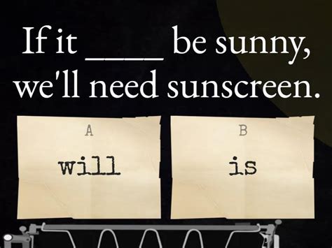 Conditionals Quiz