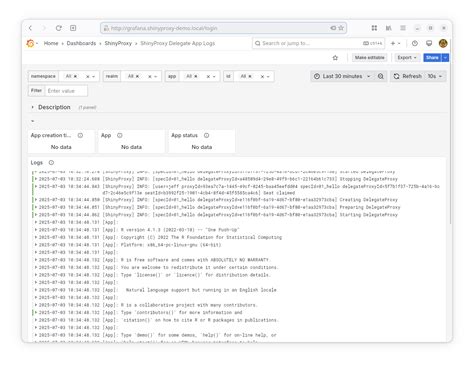 github openanalytics shinyproxy monitoring setup for comprehensive