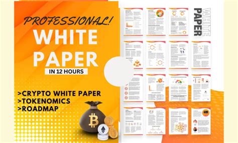 Design Professional White Paper Crypto Whitepaper Tokenomics And Roadmap By Jaycedev Fiverr
