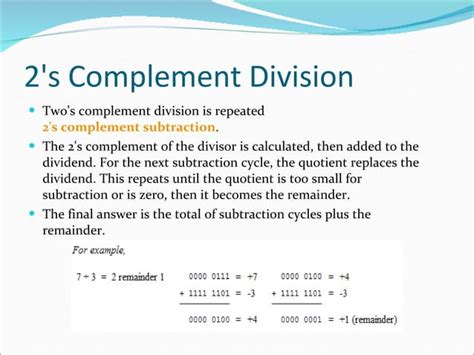 Twos Complement Ppt
