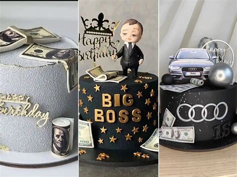 انتخاب بهترین مدل‌های کیک تولد پسرونه عکس