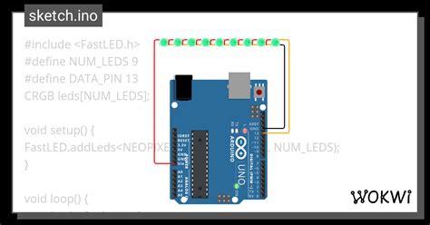 Rgb Lampen Ansteuerung Wokwi ESP STM Arduino Simulator