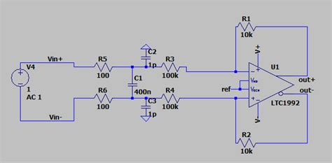Differential Amplifier Filtering And Antialiasing Qanda Differential Amplifiers And Adc