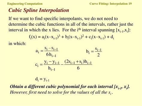PPT Engineering Computation Curve Fitting Interpolation PowerPoint Presentation ID