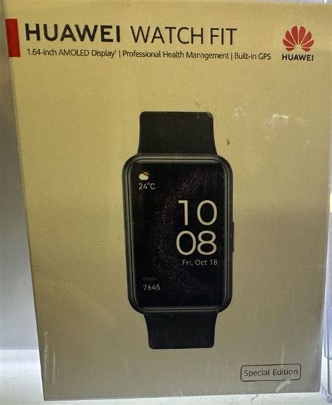 Huawei Watch Fit Se Starry Black