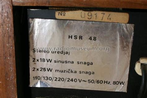 Hsr 48 Radio Ei Elektronska Industrija Niš See Also Rr Build