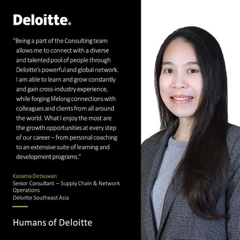 Deloittesea Deloitteconsulting Hiring Recruitment Onedoortothefuture Humansofdeloitte