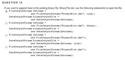 Solved Java Multiple Choice Question 13 The Exception