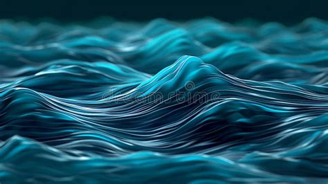 3d Rendered Image Of Topology Structure Map Stock Illustration Illustration Of Design