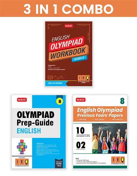 International English Olympiad Ieo Workbook Prep Guide And Previous