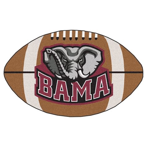 Floor Mat 12x22 Fanmats Alabama Crimson Tide Football Alabama