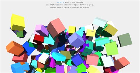three js webgl drag controls