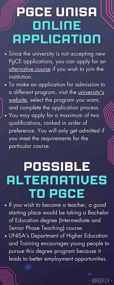 Unisa Pgce Application 2026 Deadlines Requirements Cost Za
