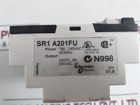 Telemecanique Schneider Sr1 A201fu Relay Module - Aeliya Marine