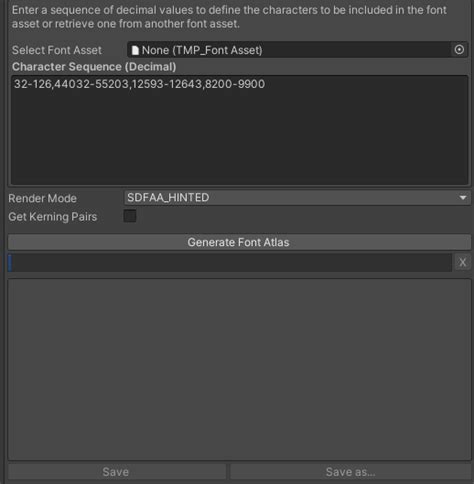 유니티 TextMesh Pro 텍스트메시 프로 한글영문 같이 사용하기 Charo