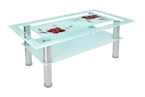 무광택 녹색 유리와 알루미늄 크롬 커피 테이블입니다 꽃 디자인 흰색 배경에 고립 클리핑 경로 포함 된 거실에 대 한 현대적인 테이블 0명에 대한 스톡 사진 및 기타 이미지