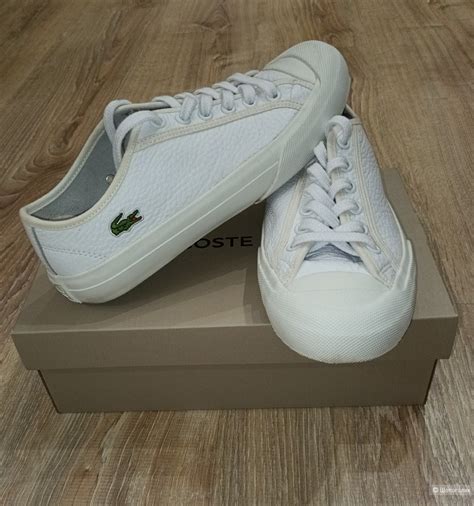 Кожаные кеды Lacoste/36, в магазине Другой магазин — на Шопоголик