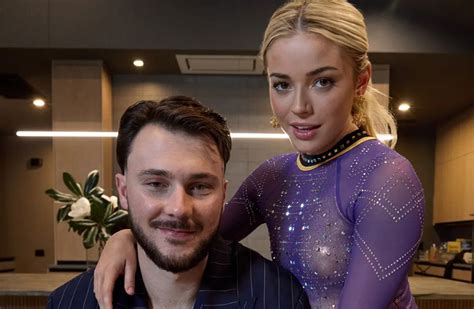 Livvy Dunne Rocks Ab Baring Look While Celebrating Boyfriend Paul