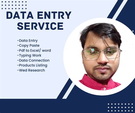 be your virtual assistant for data entry typing by paritoshpk75 fiverr
