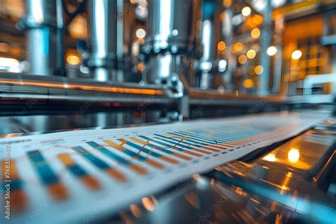 A Chart Showing Production Data Evaluation With Performance Indicators For Increasing Efficiency