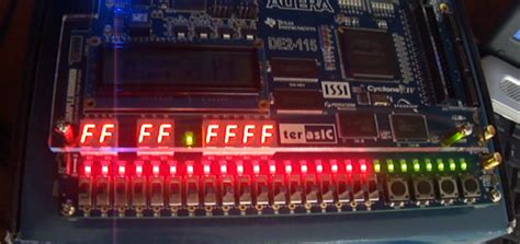 fpga with 18 bit down up counter engineers gallery