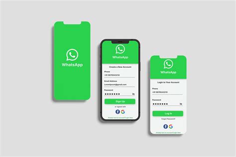 Whatsapp UI Design Behance