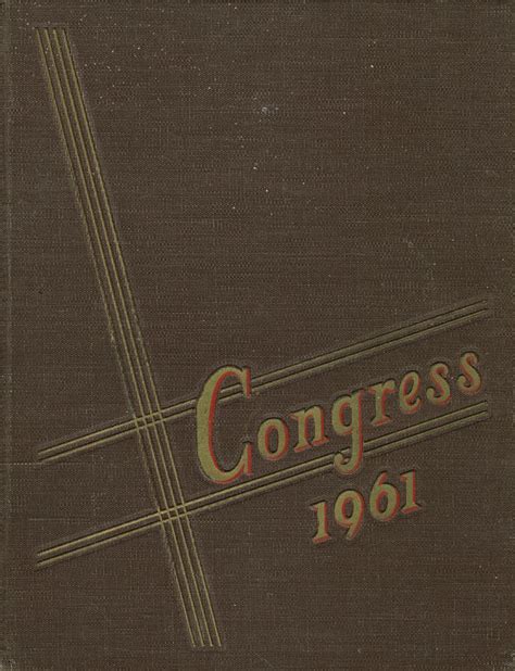 1961 Yearbook From Olean High School From Olean New York For Sale