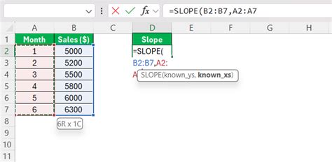 How To Master The Slope Formula In Excel Step By Step Guide