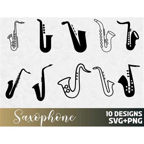 Saxophone Svg Bundle Music Svg Sax Svg Svg Files For Cric Inspire