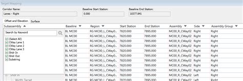 option on sub assembly properties to exclude from targeting menu