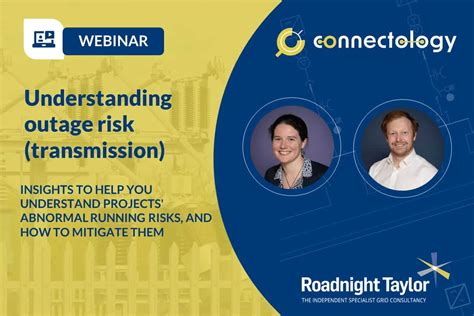 Webinar Request Understanding Outage Risks Transmission