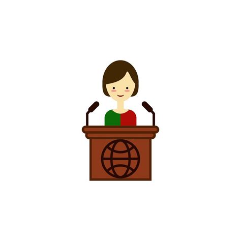 Woman Speech Microphone Color Vector Icon 22339945 Vector Art At Vecteezy