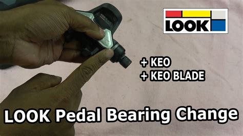 Look Keo Pedal Bearing Replacement Youtube