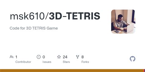 3d Tetris Html Webapp Index At Master · Msk610 3d Tetris · Github