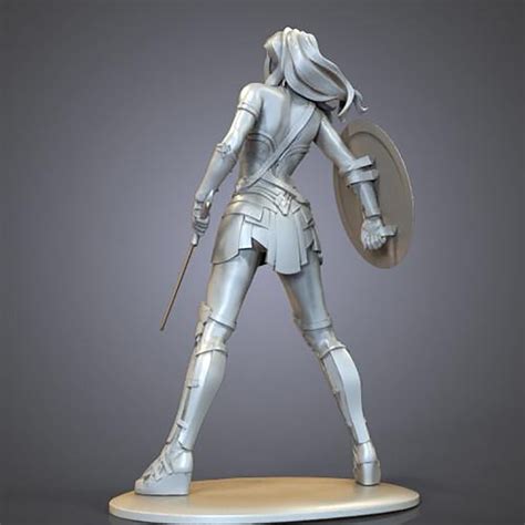 Wonder Woman 3d Model Ready To Print Stl