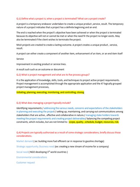 lecture 1 review questions pdf project management economies