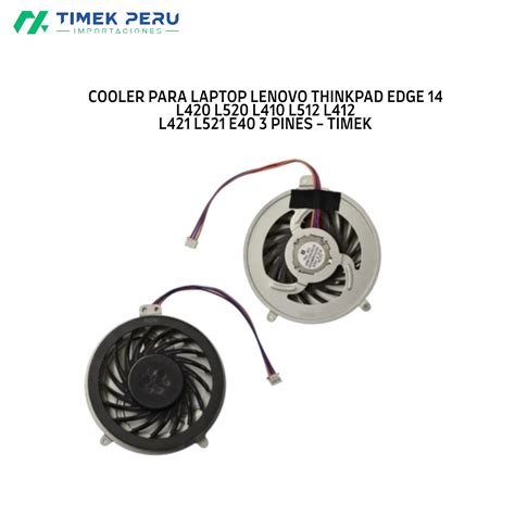 Cooler Para Laptop Lenovo Thinkpad Edge 14 L420 L520 L410 L512 L412