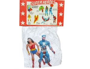 Captain America And Wonder Woman Super Powers Figures Superfriends