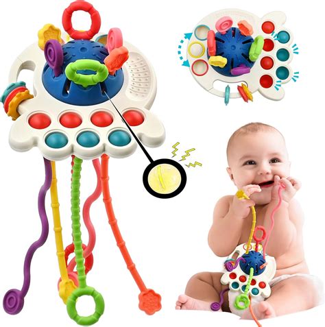 Sensory Montessori Toys For Babies Soft Engaging Fidget Toys