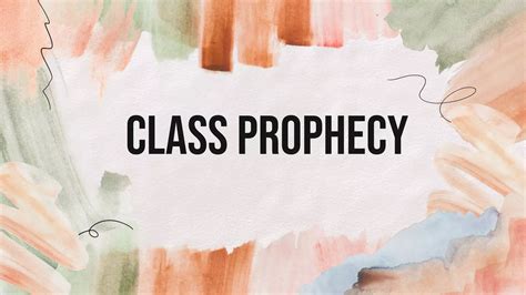 Class Prophecypptx
