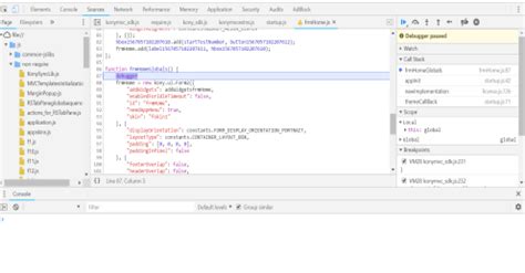 Debug An Application