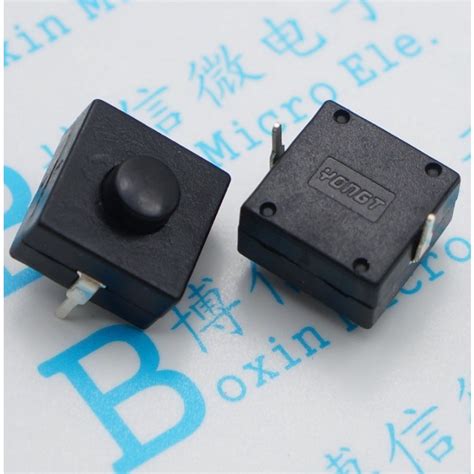 112d Flashlight Switch Push Button Switch 2 Foot Flashlight Switch Power Switch Self Locking