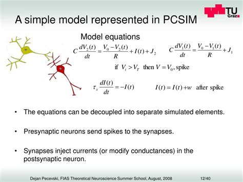 PPT Parallel Neural Circuit SIMulator PCSIM Tutorial PowerPoint Presentation ID 761969