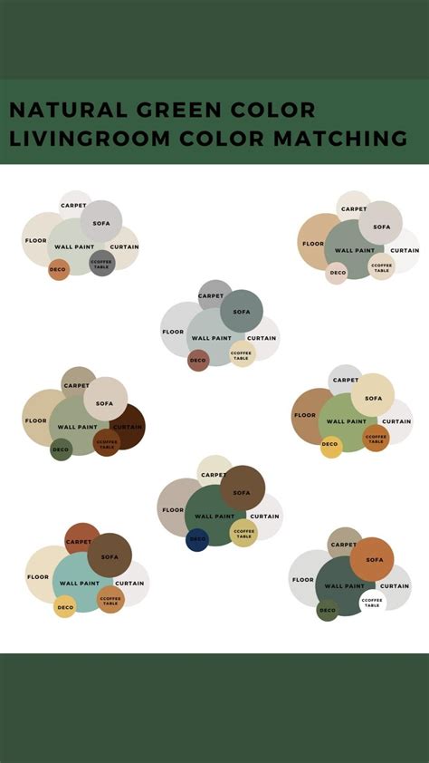 Natural Green Matching Colors In Interior Design Artofit