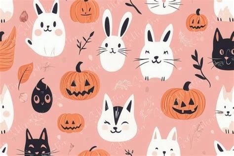 Cute Halloween Pattern Graphic By Sun Sublimation · Creative Fabrica