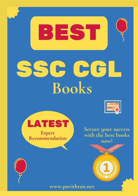 Best Ssc Cgl Books Top Picks To Crack The Exam Fast Pavithran Net